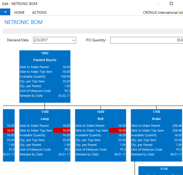 For Microsoft Dynamics Nav Visual Production Scheduler